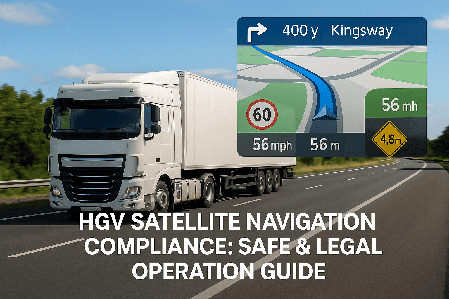 HGV Satellite Navigation Compliance: Safe & Legal Operation Guide ...